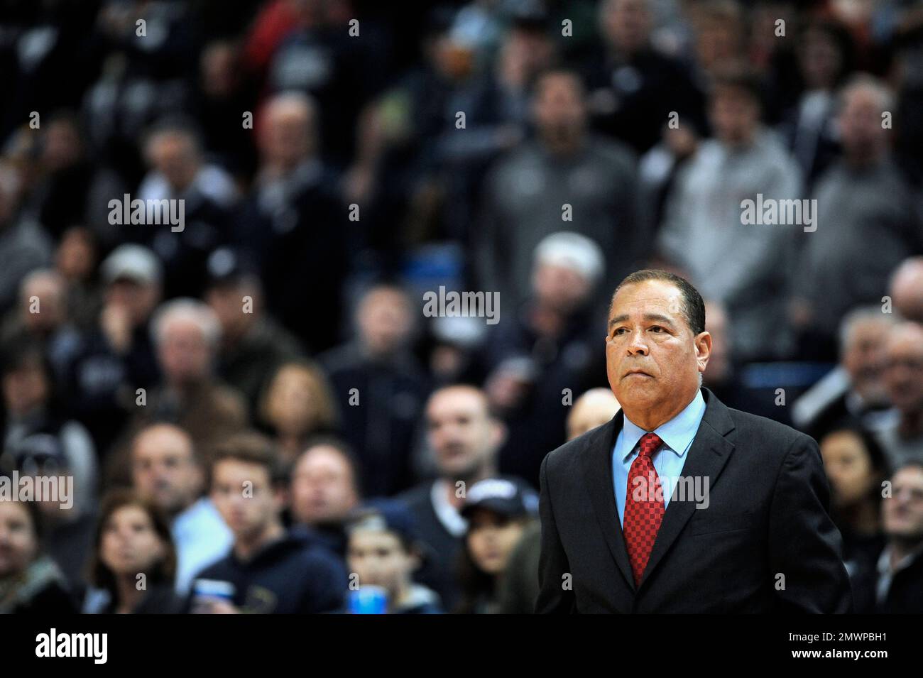 Houston head coach Kelvin Sampson in the first half of an NCAA college ...