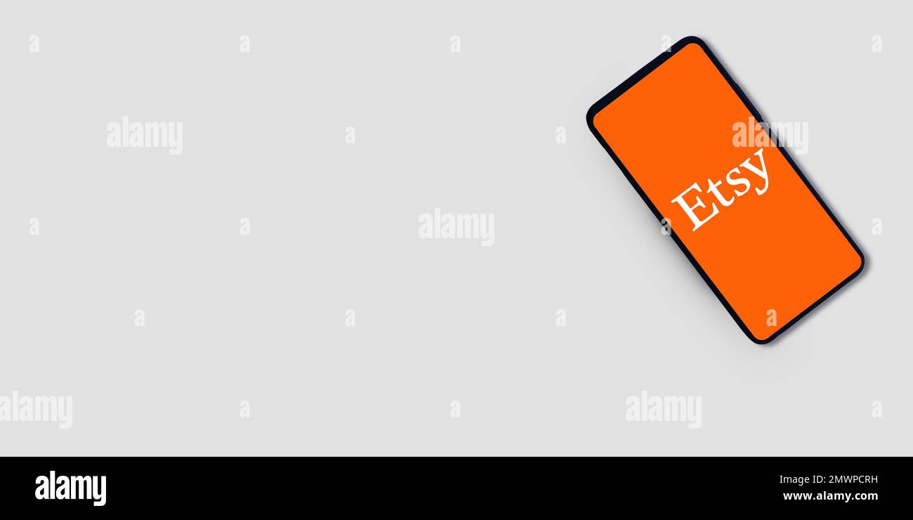 Etsy Shopping online through the mobile editorial banner with free ...
