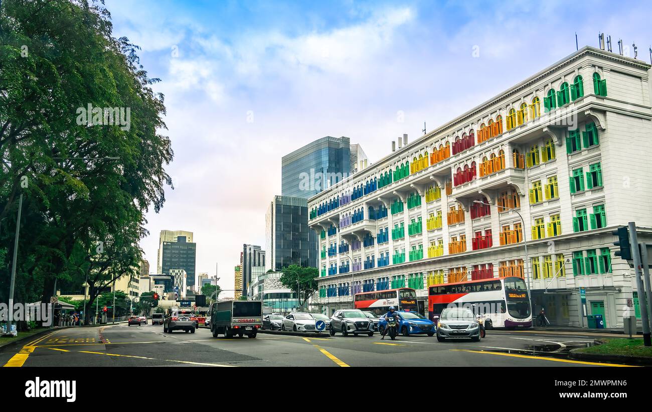 The Old Hill Street Police Station is a historic building and former ...