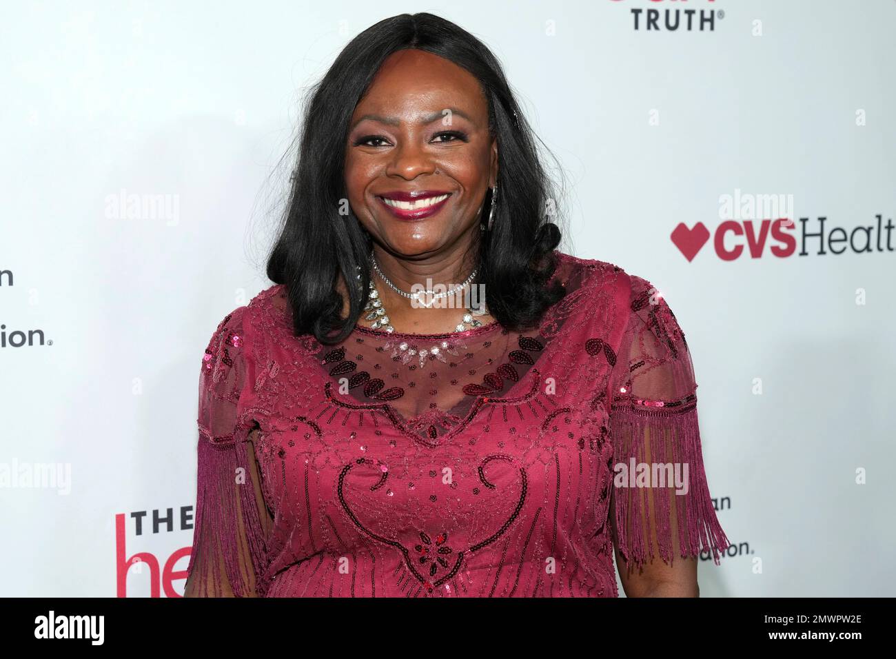 Michelle Albert attends the American Heart Association's Go Red for ...