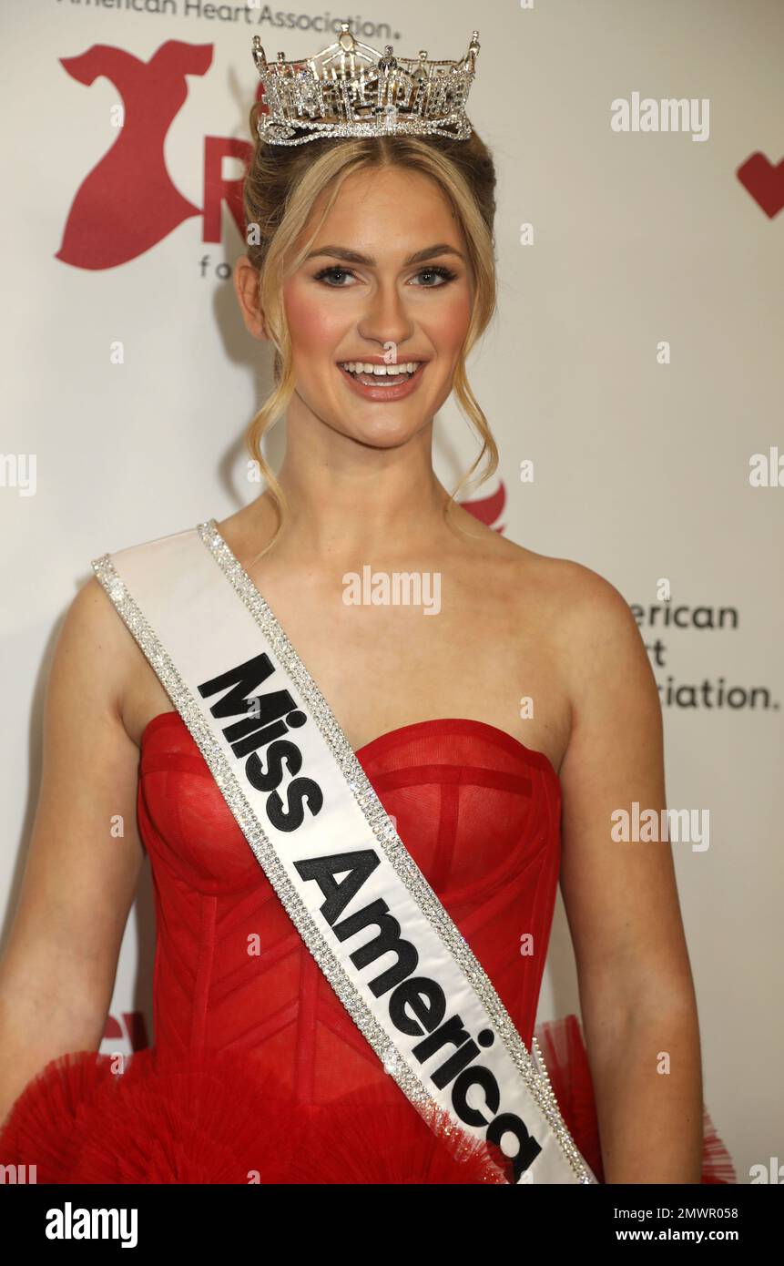 February 1, 2023, New York City, New York, USA: Miss America 2023 GRACE ...