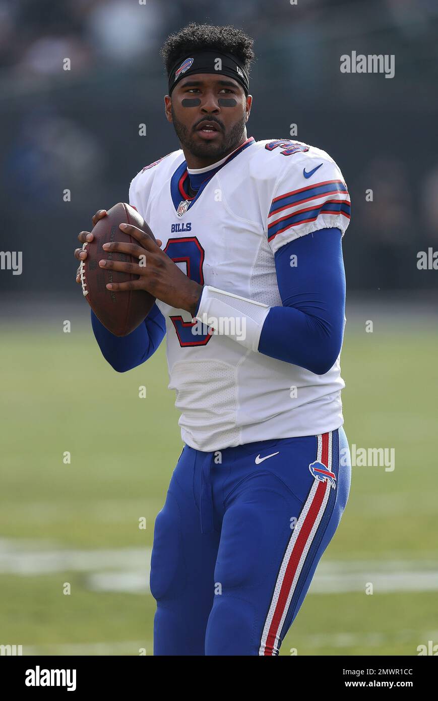 Buffalo Bills quarterback EJ Manuel during the teams NFL football game ...