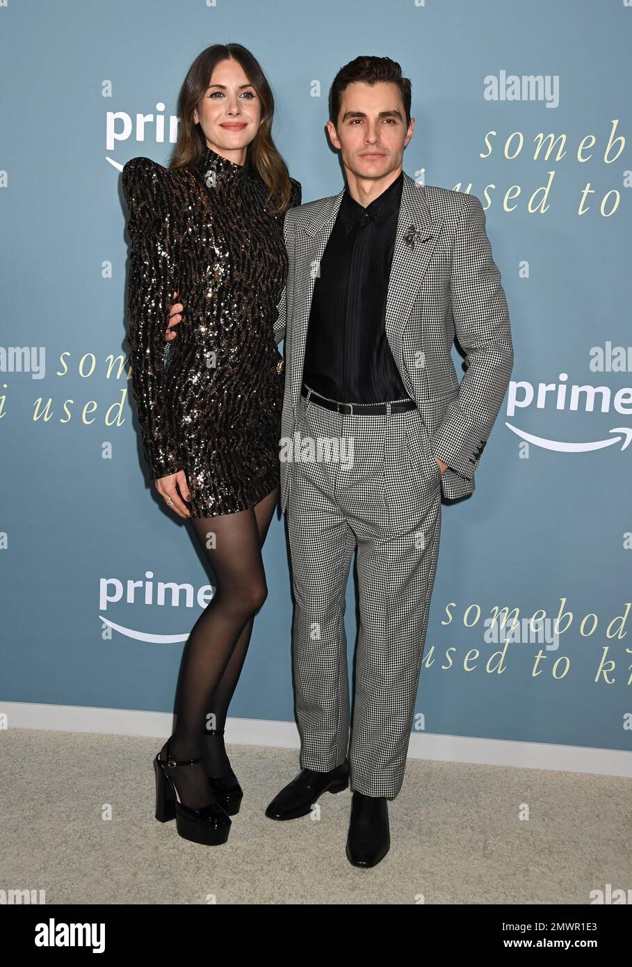 Alison brie somebody i used to know hi-res stock photography and images ...