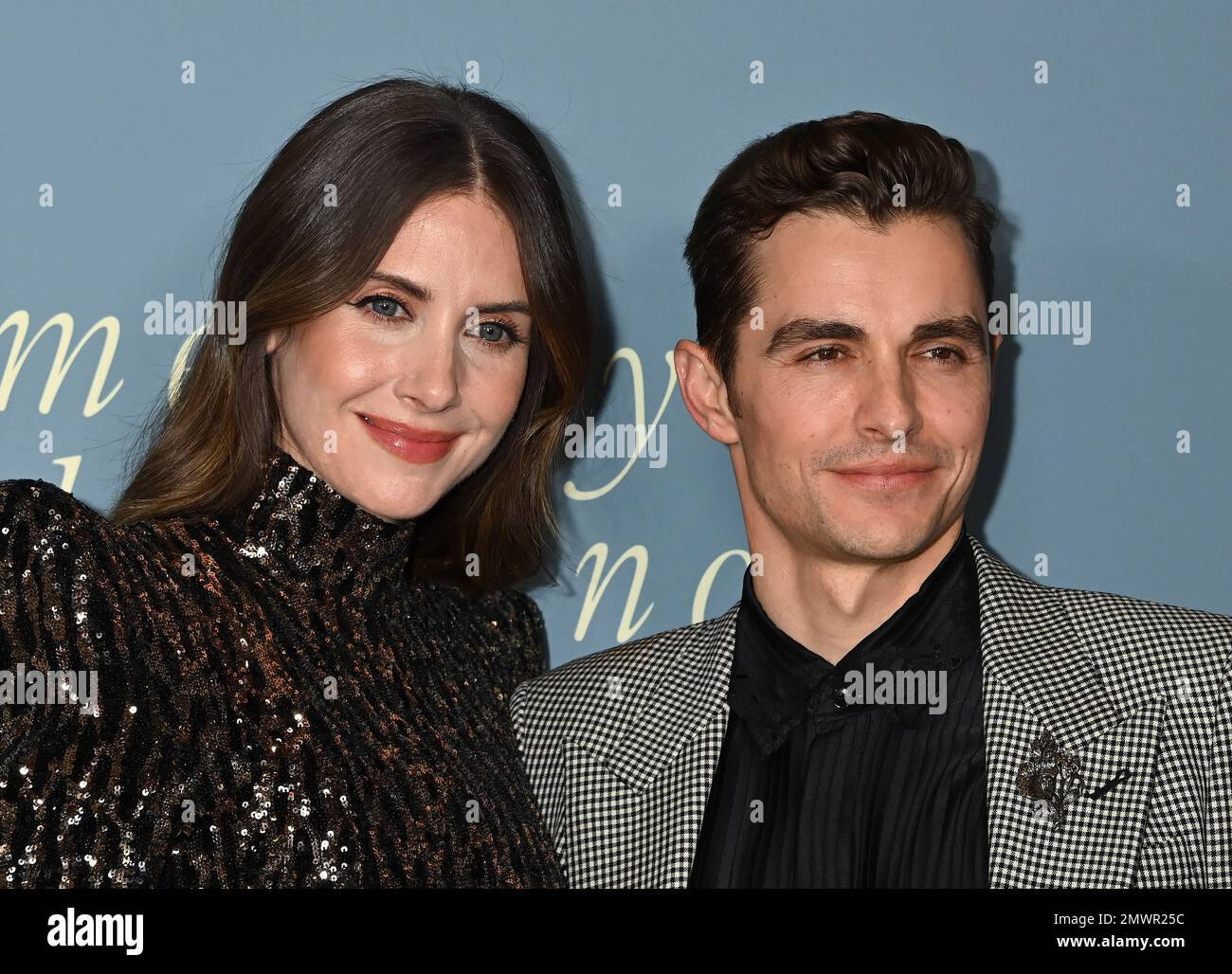 Culver City, CA. US, February 1, 2023, Alison Brie and Dave Franco ...