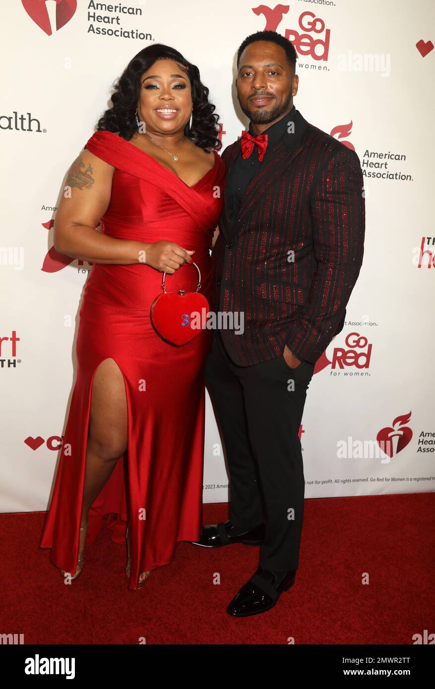 February 1, 2023, New York City, New York, USA: NINA HAMLIN and MARIO ...