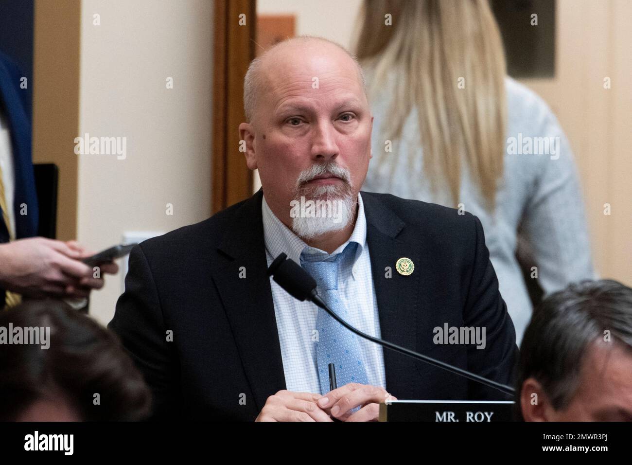 United States Representative Chip Roy (Republican of Texas) attends a ...