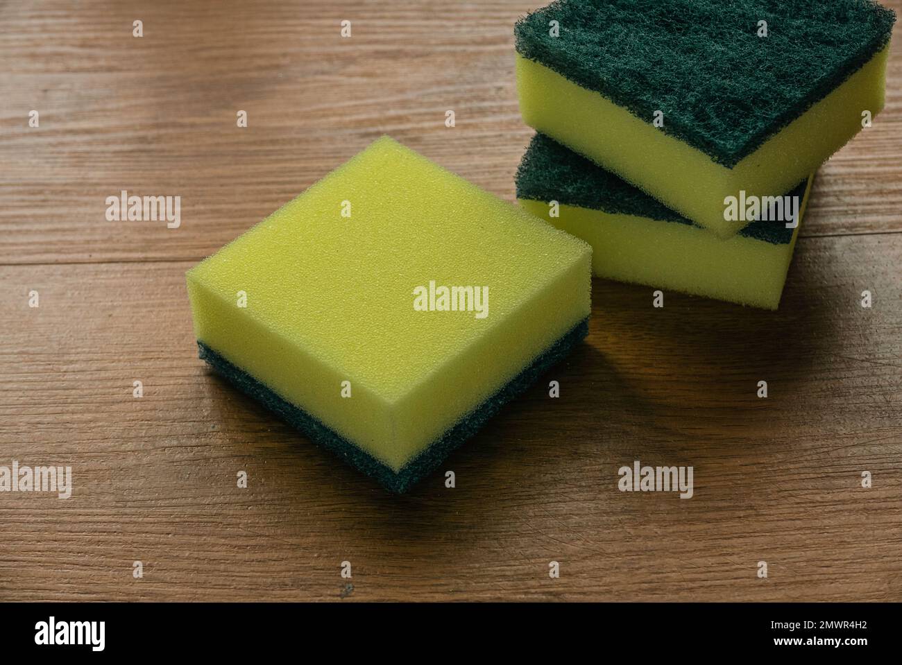 Scouring pad sponging pads for household chores cleaning. Cleaning ...