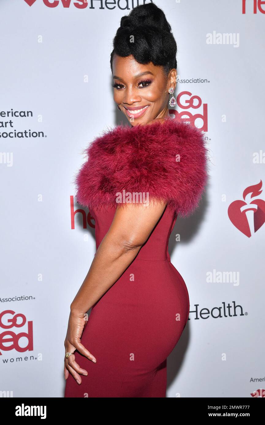 New York, USA. 01st Feb, 2023. Anika Noni Rose, wearing Catherine Reghr ...