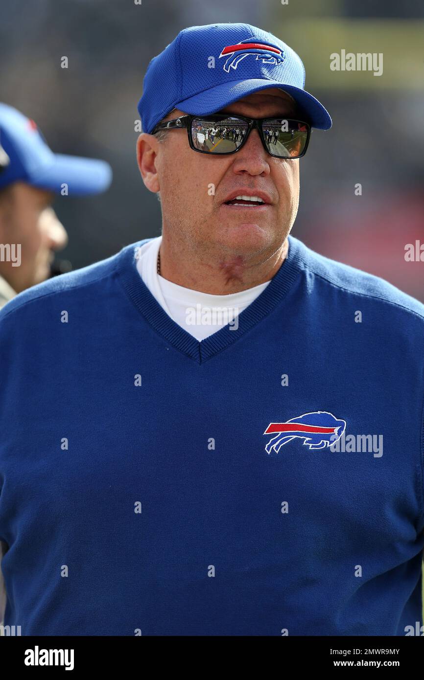 Buffalo Bills coach Rex Ryan during the teams NFL football game against ...