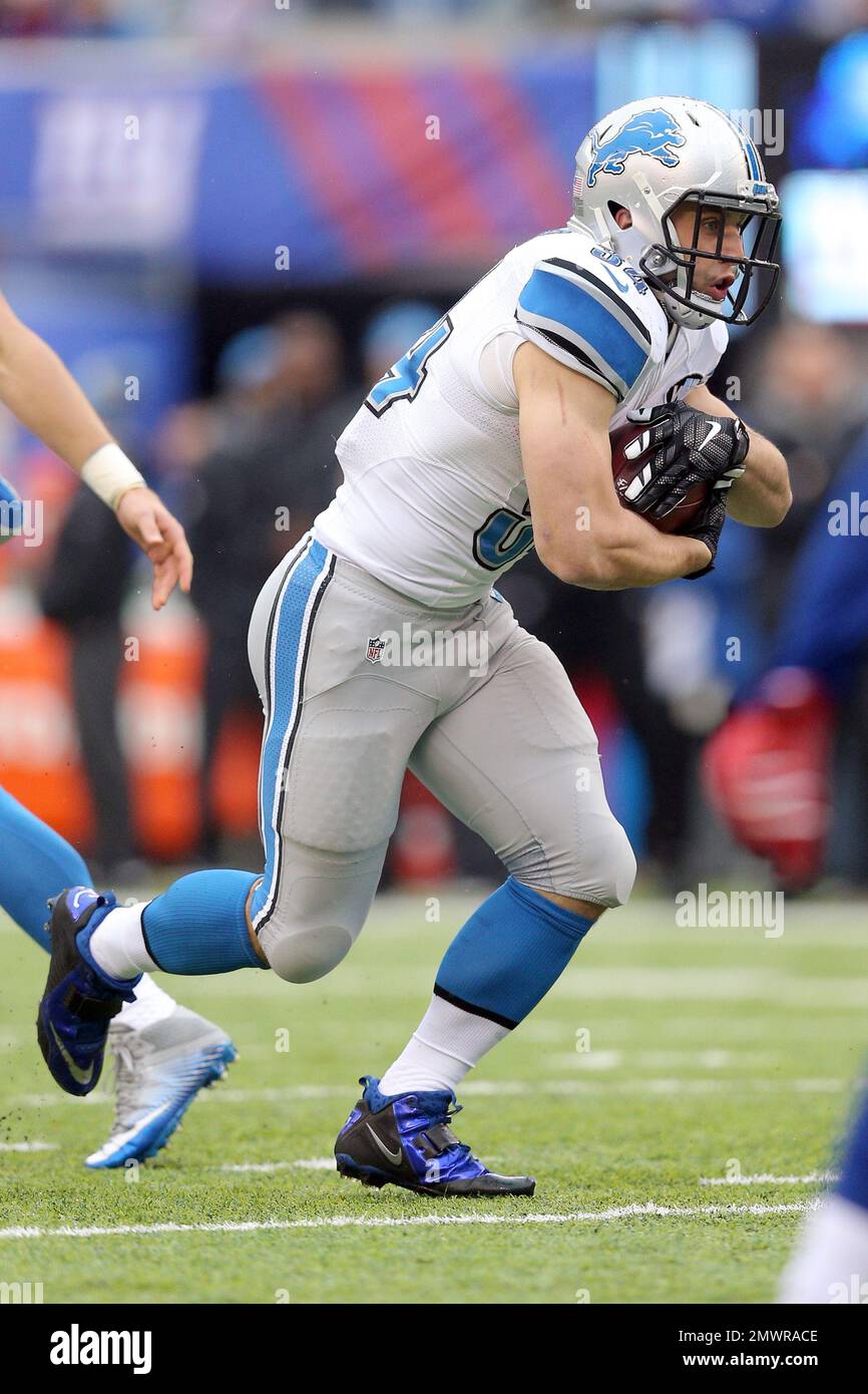 Detroit Lions running back Zach Zenner (34) in action against the New ...