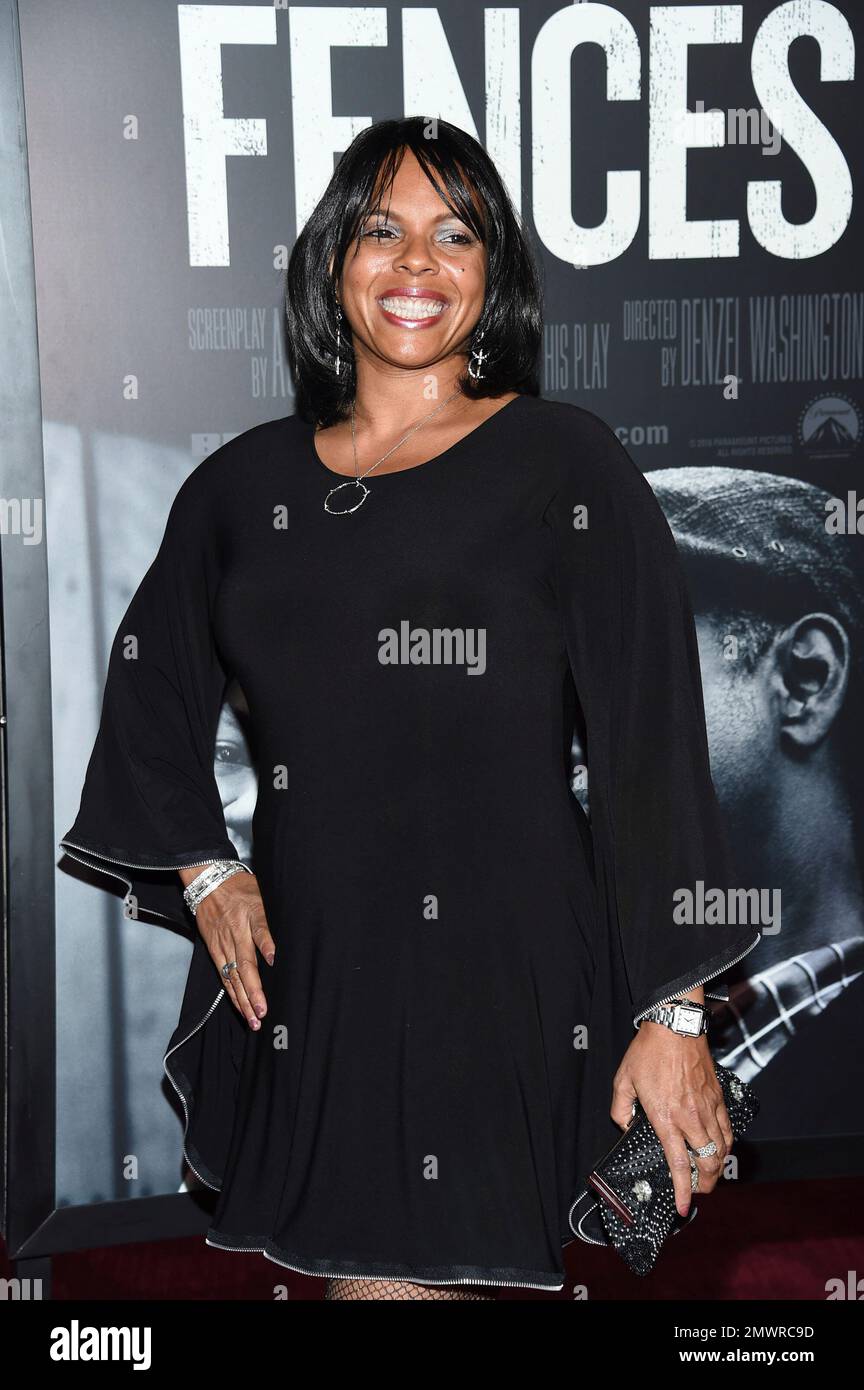 Sakina Ansari Wilson attends a special screening of "Fences", at Rose Theater at Jazz at Lincoln ...