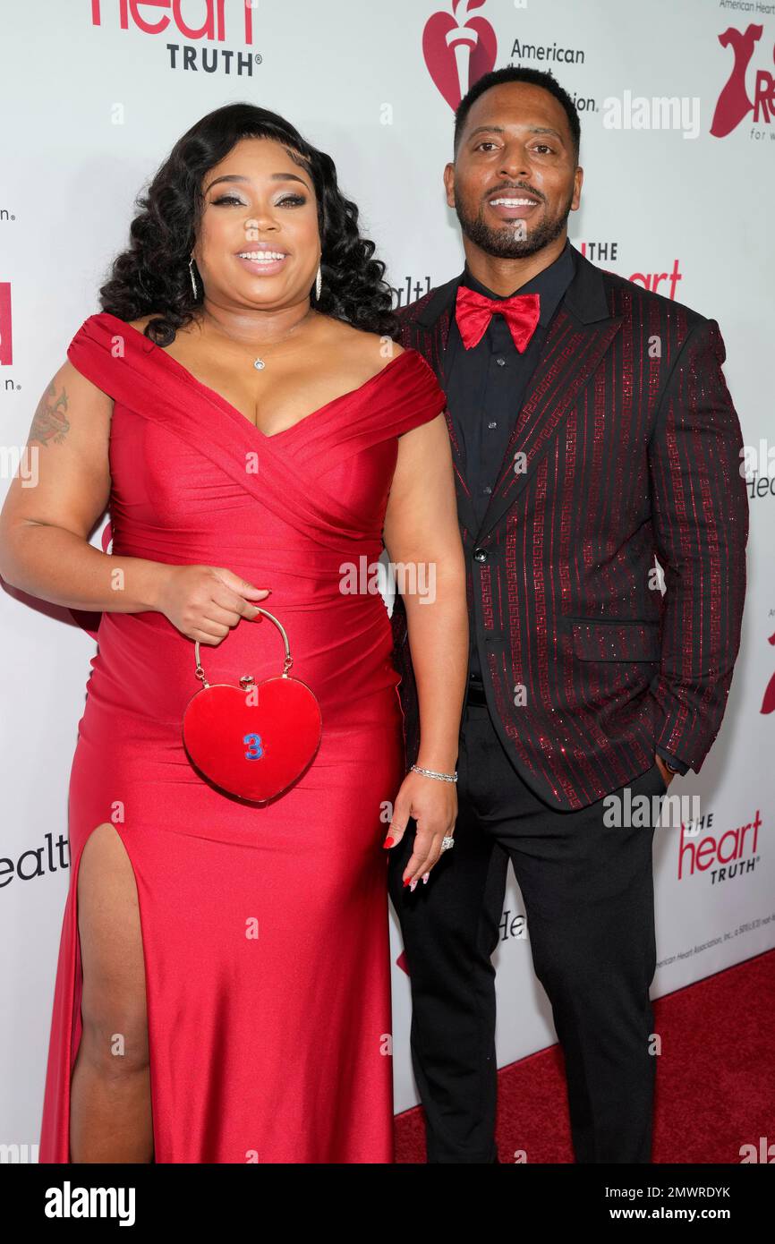 Nina Hamlin and Mario Hamlin attend the American Heart Association's Go ...