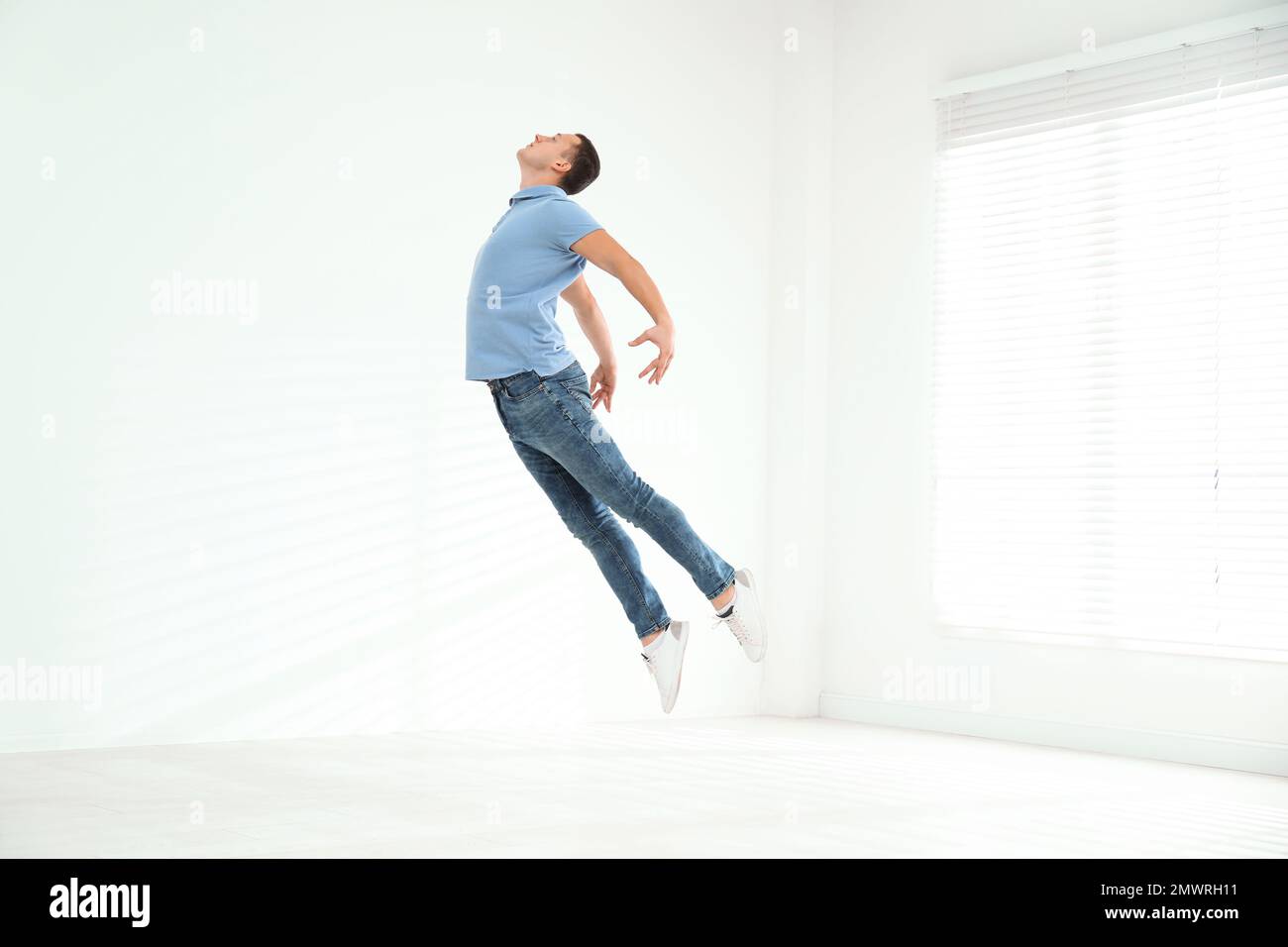 Handsome professional dancer hi-res stock photography and images - Alamy