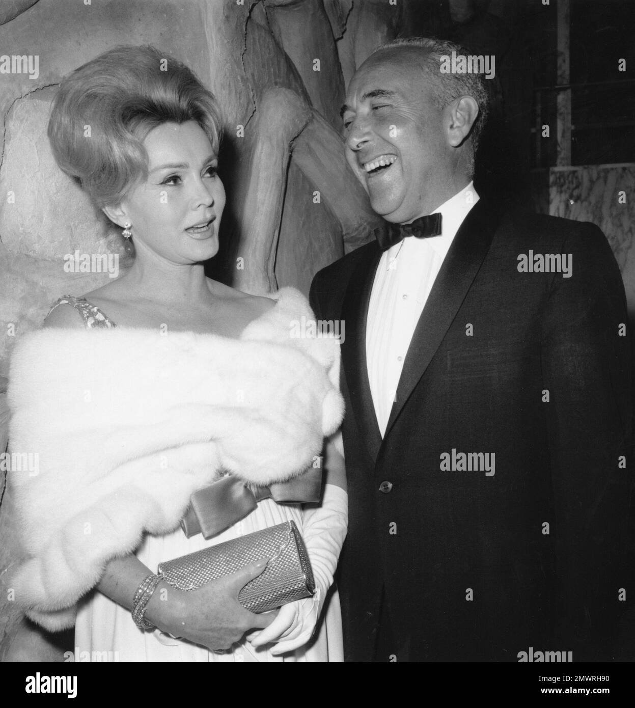 FILE - In this April 10, 1963, file photo, actress Zsa Zsa Gabor and ...