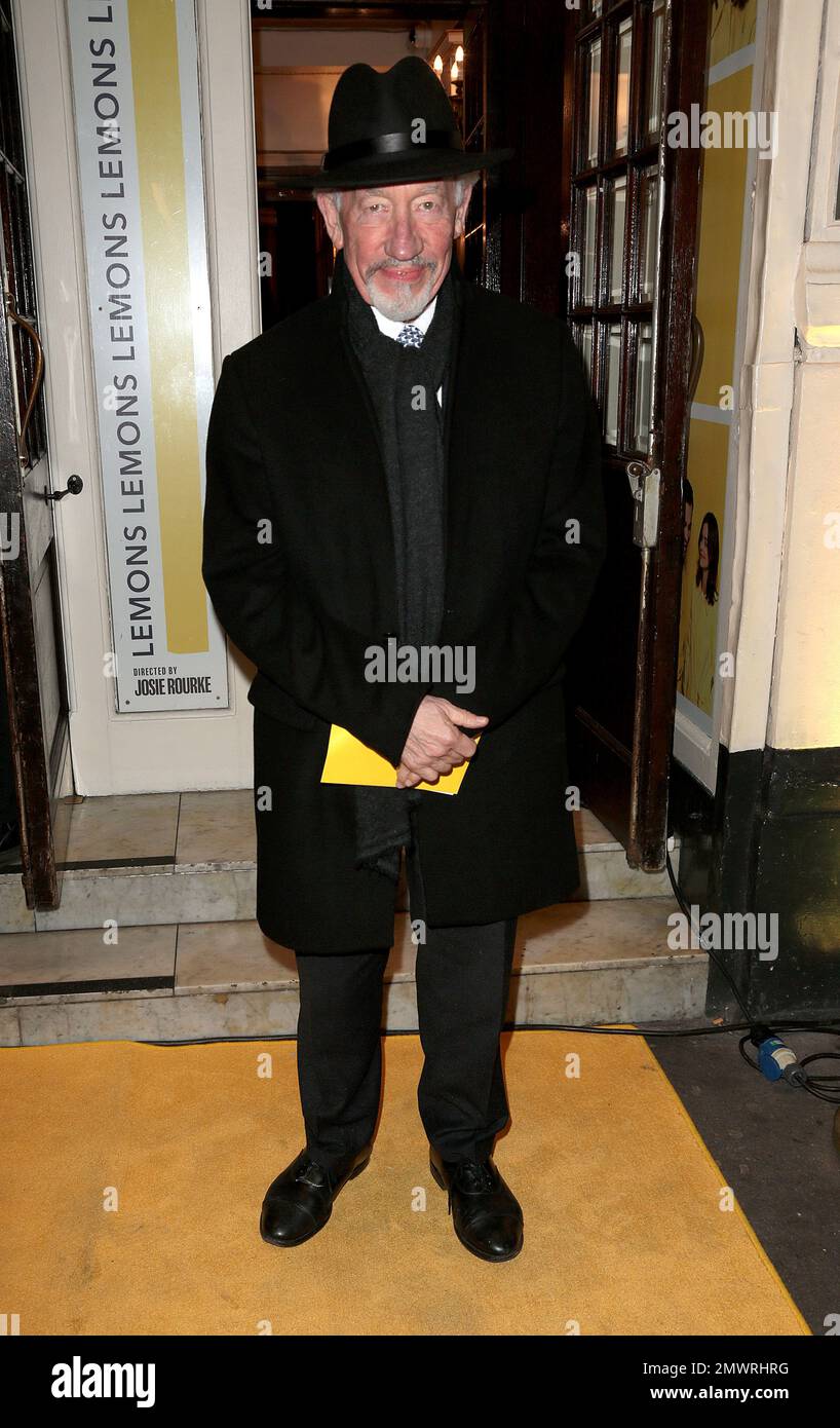 Jan 31, 2023 - London, England, UK - Simon Callow attending the Lemons ...