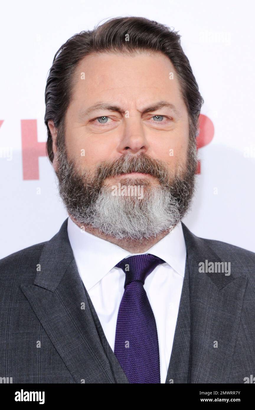Nick Offerman attends the world Premiere of "Why Him?" at the Regency ...