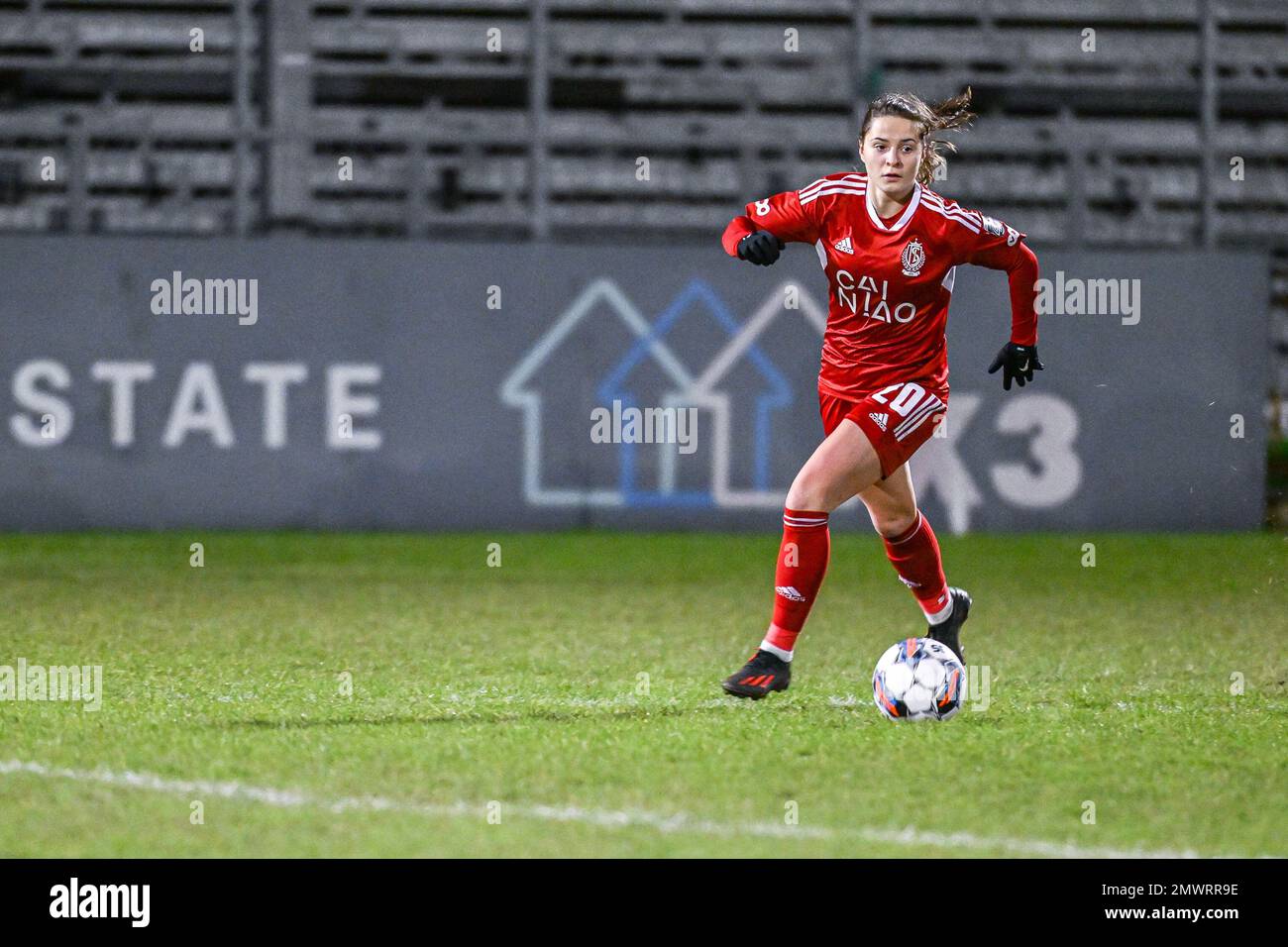 Aalst , 1 February 2023, Constance Brackman (20) of Standard pictured ...