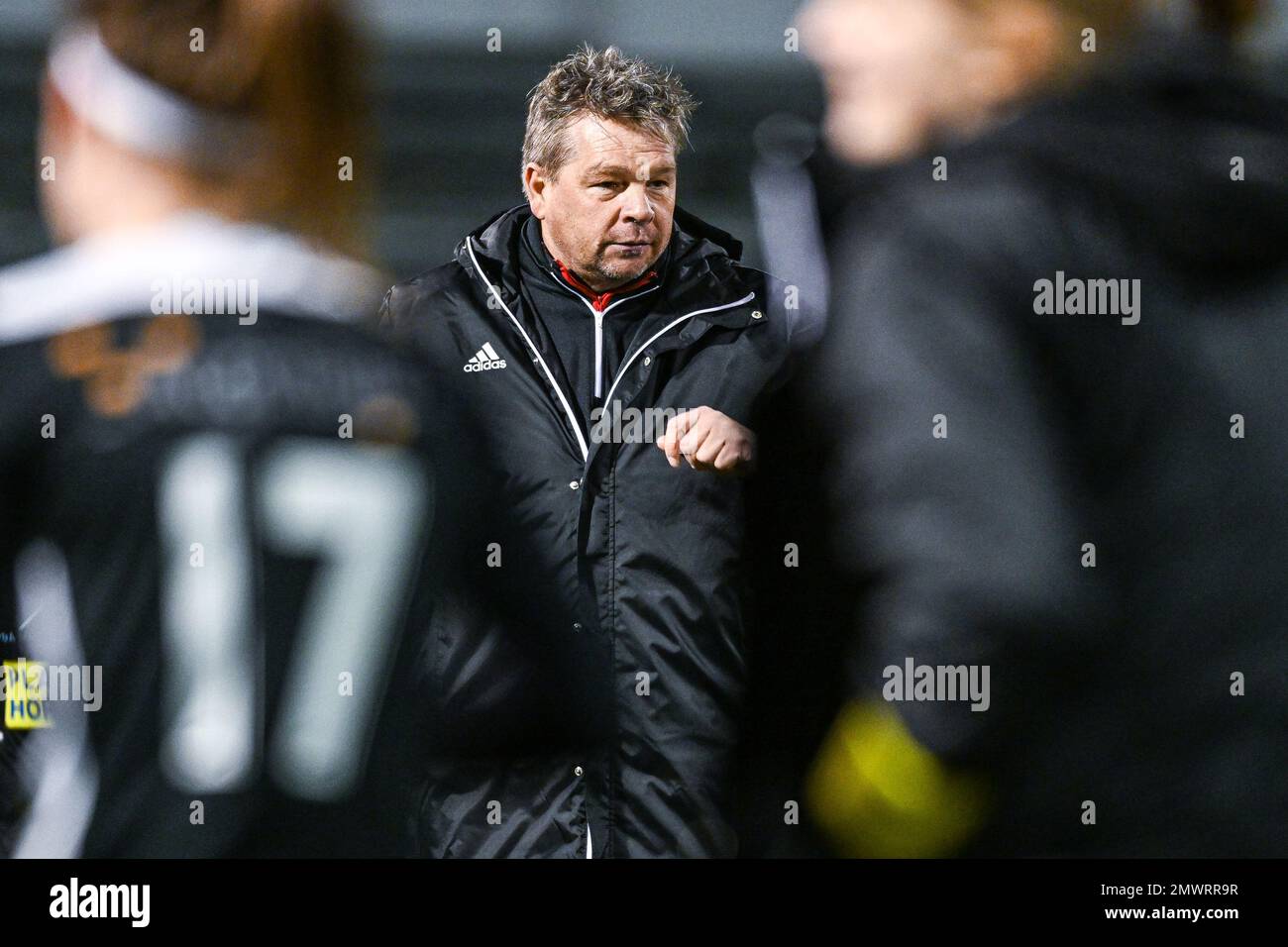 Aalst , 1 February 2023, Head Coach Gunther Bomon of Aalst pictured ...