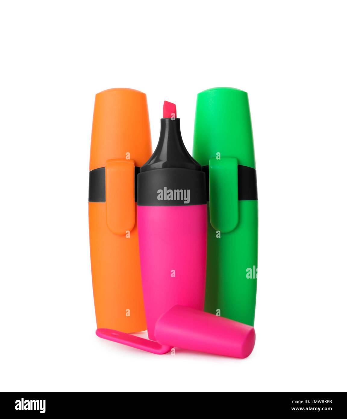 Pink neon mark Cut Out Stock Images & Pictures - Alamy