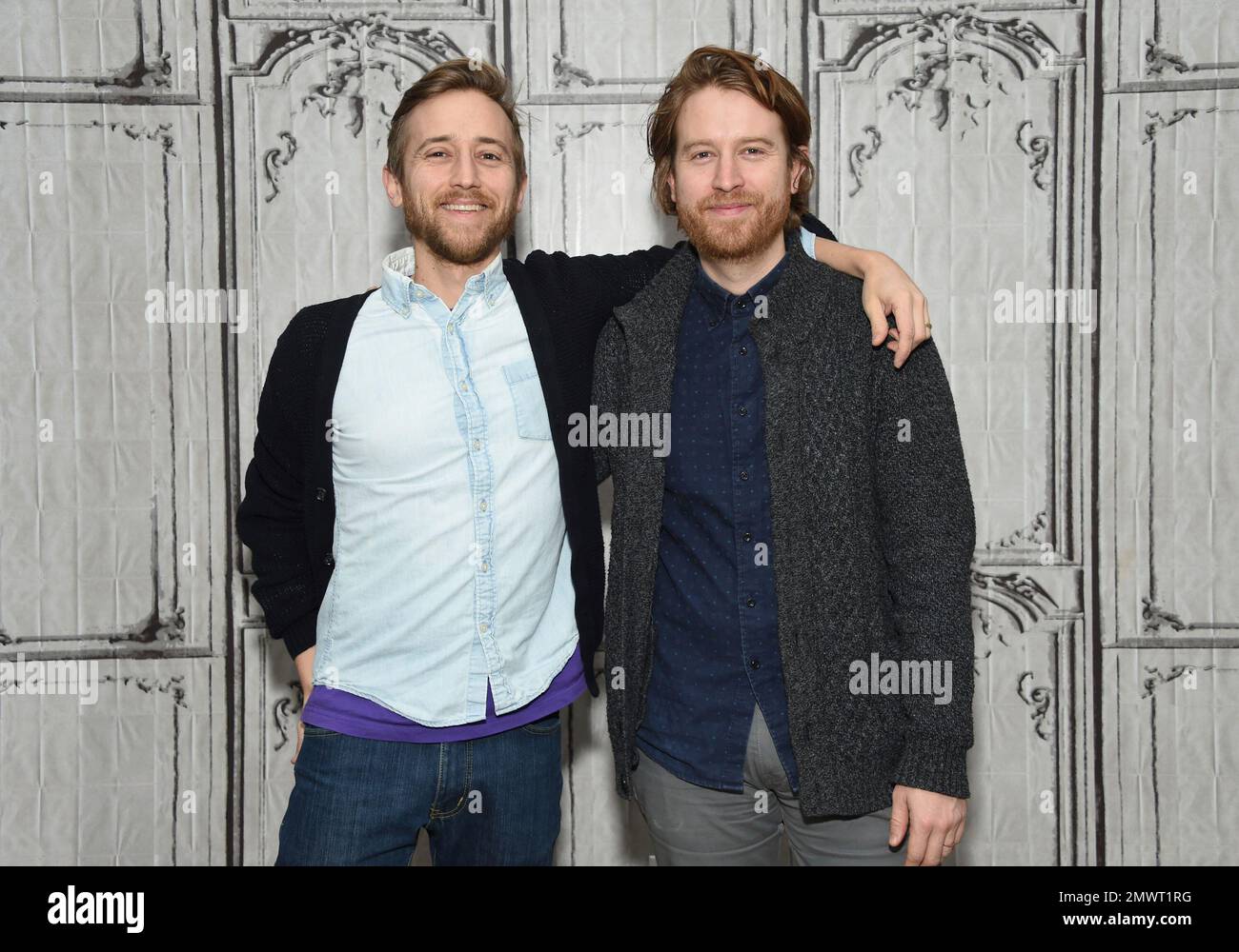 The Gregory Brothers, Evan Gregory, left, and Andrew Rose Gregory participate in the BUILD ...