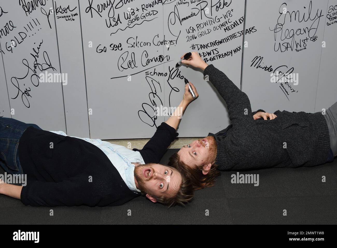 The Gregory Brothers, Evan Gregory, left, and Andrew Rose Gregory ...