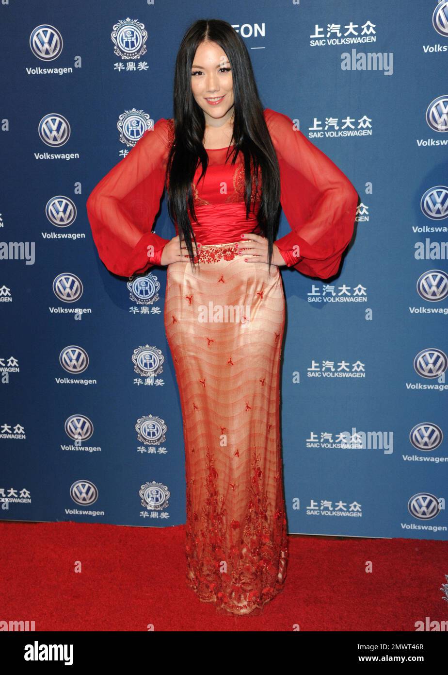 Manika arrives at the 21st annual Huading Global Film Awards at The ...