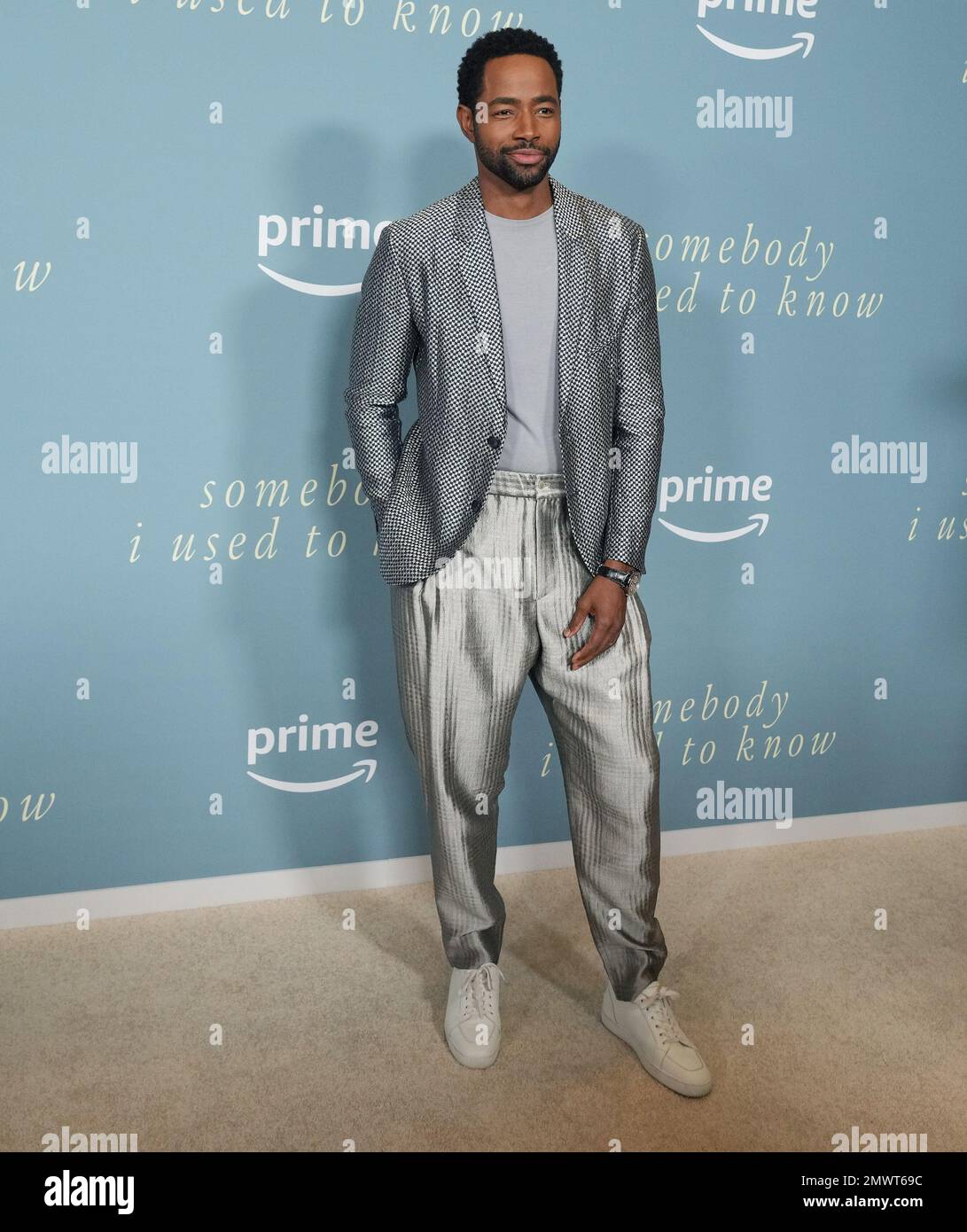 Jay Ellis arrives at the SOMEBODY I USED TO KNOW Los Angeles Premiere ...