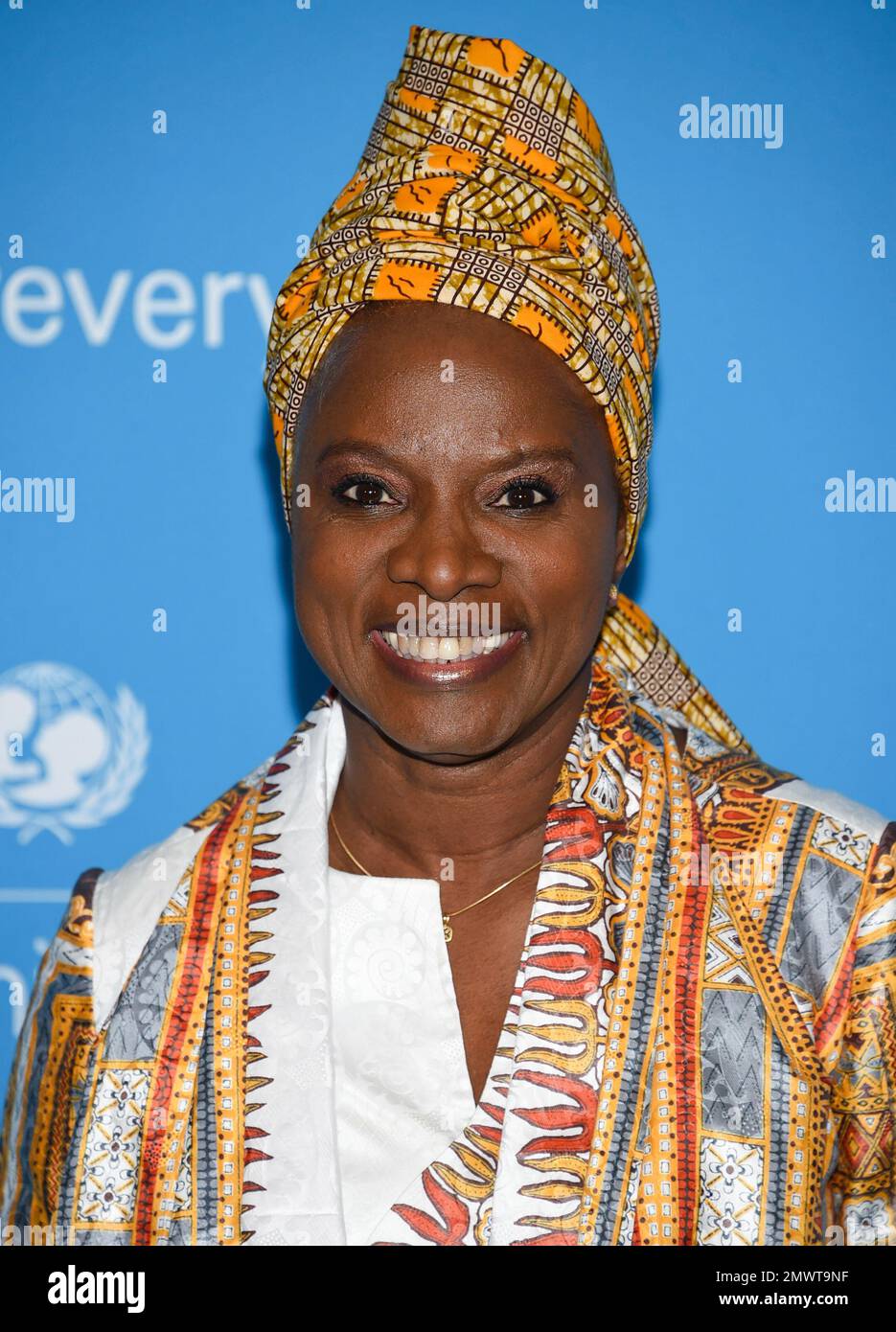 Angelique Kidjo attends UNICEF's 70th anniversary gala on Monday, Dec ...