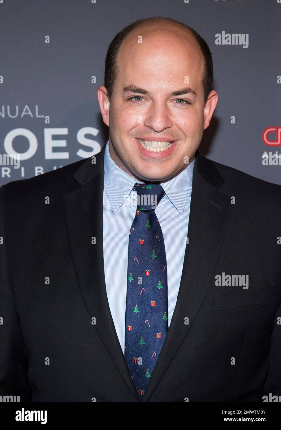 Brian Stelter attends the 10th Annual CNN Heroes: An All-Star Tribute ...