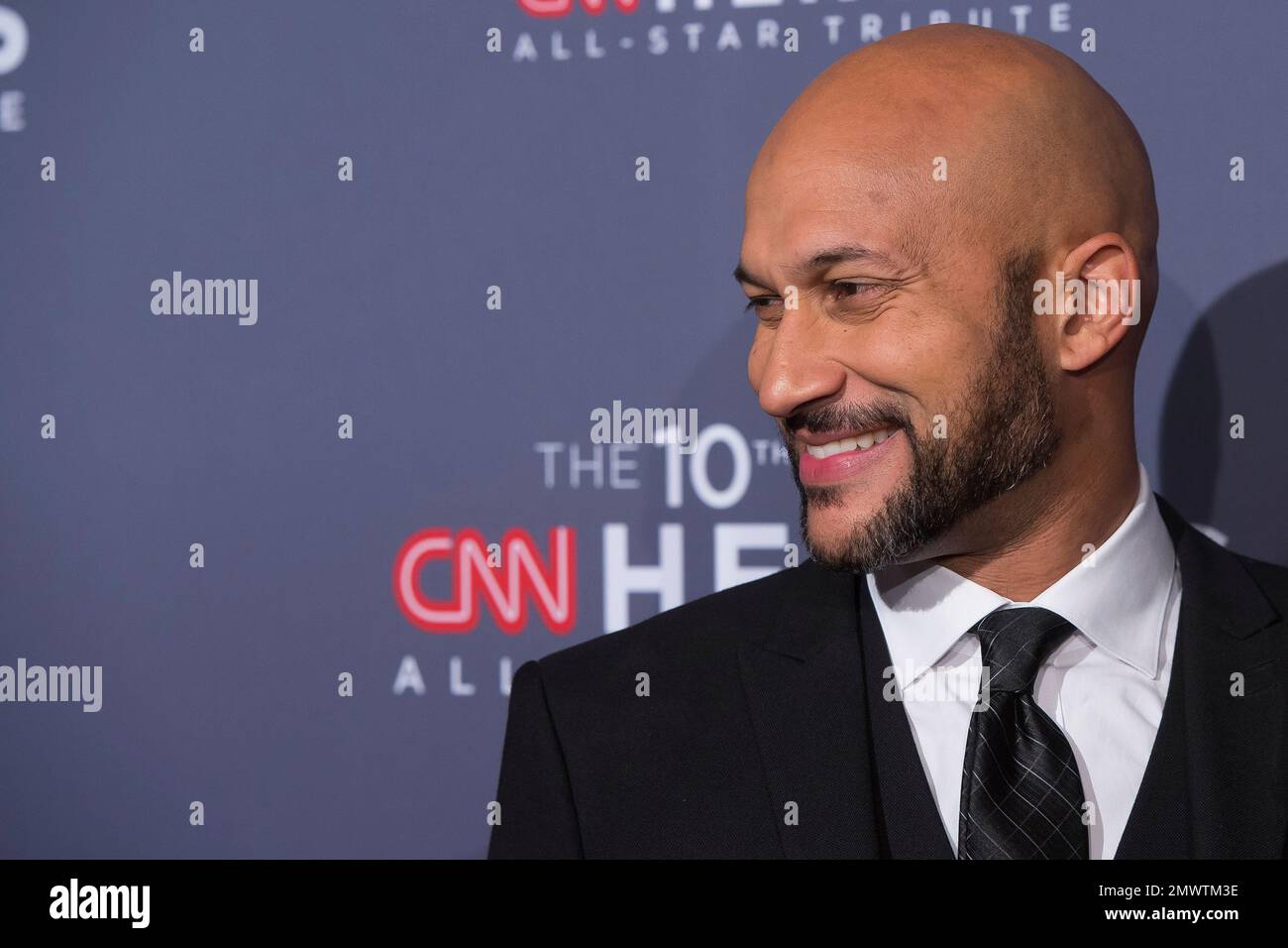 Keegan-Michael Key attends the 10th Annual CNN Heroes: An All-Star ...