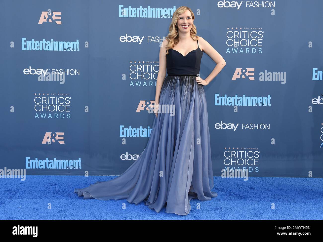 Allison Schroeder arrives at the 22nd annual Critics' Choice Awards at ...