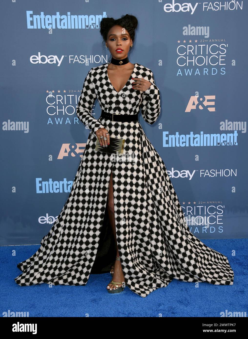 Janelle Monae arrives at the 22nd annual Critics' Choice Awards at the ...