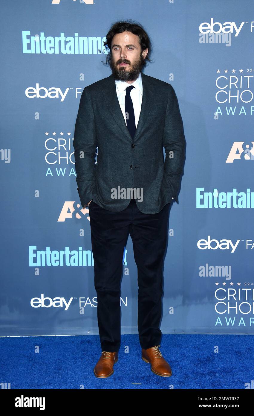 Casey Affleck arrives at the 22nd annual Critics' Choice Awards at the ...
