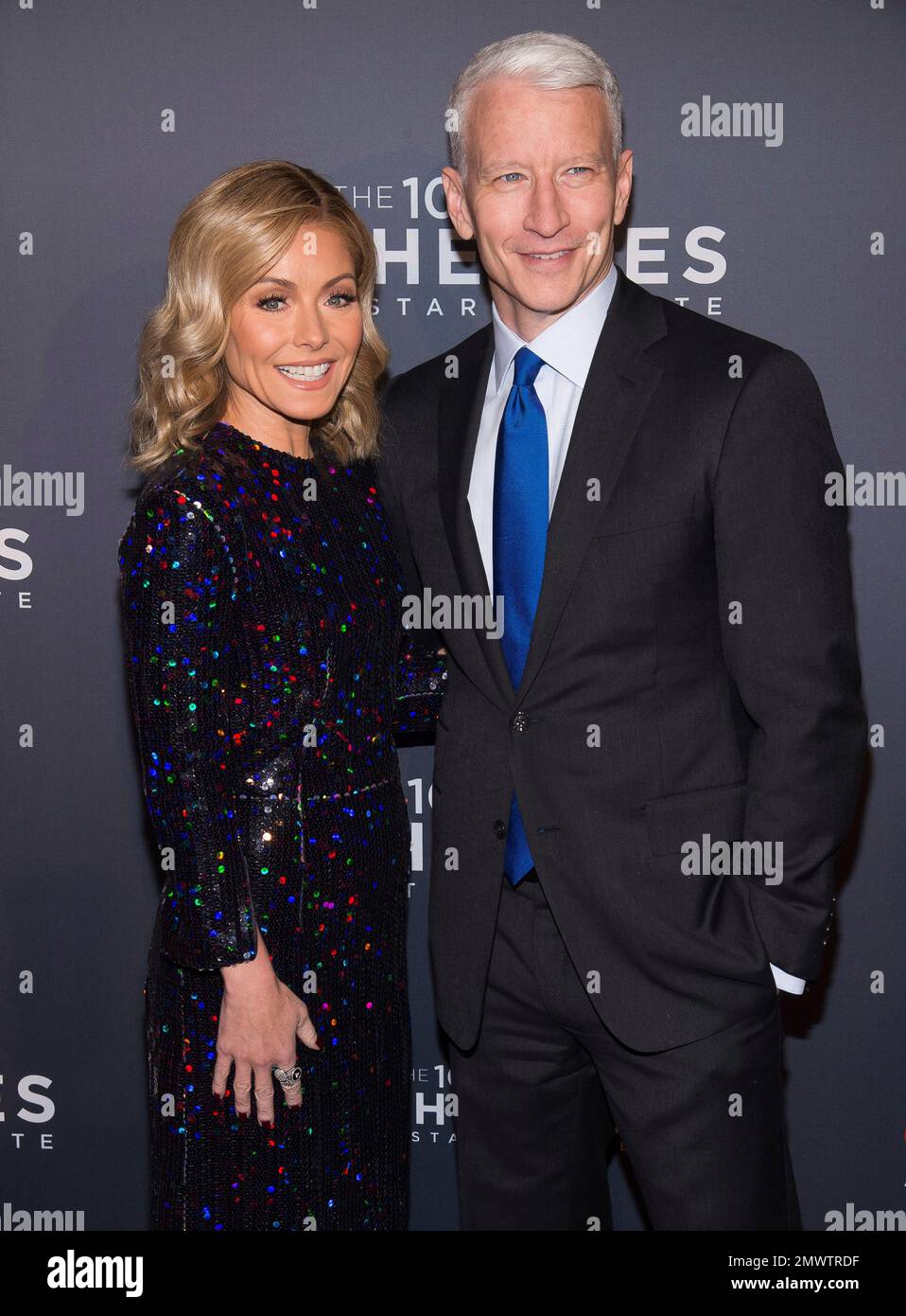 Kelly Ripa and Anderson Cooper attend the 10th Annual CNN Heroes: An ...