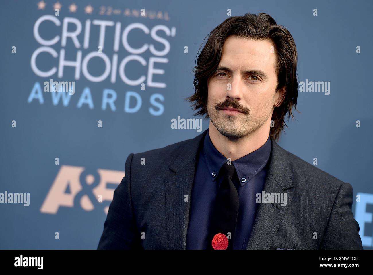 Milo Ventimiglia arrives at the 22nd annual Critics' Choice Awards at ...