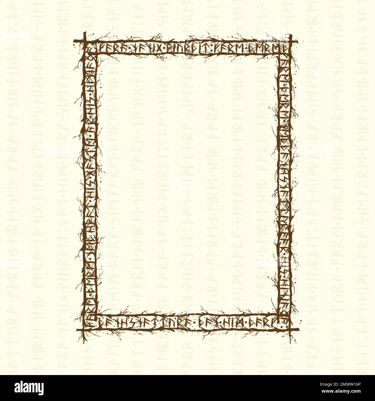 Celtic tree alphabet hi-res stock photography and images - Alamy