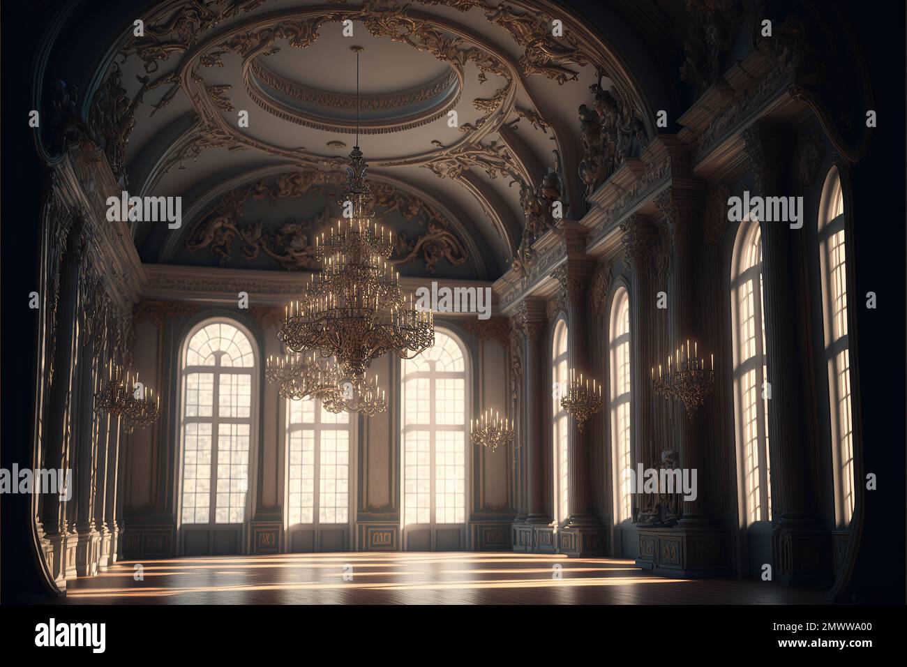 Ai generated church hi-res stock photography and images - Alamy