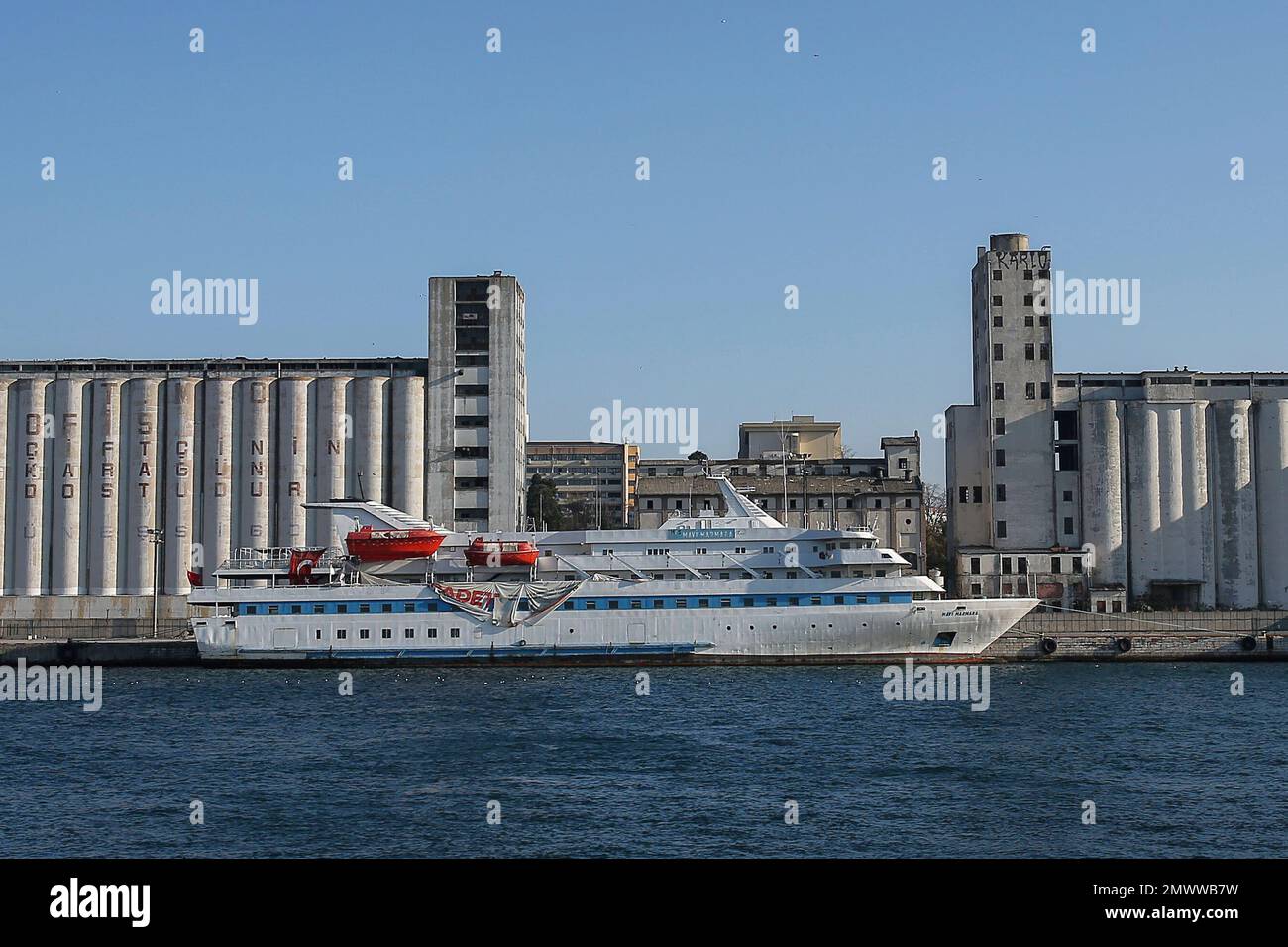The Mavi Marmara ship, the lead boat of a flotilla headed to the Gaza ...
