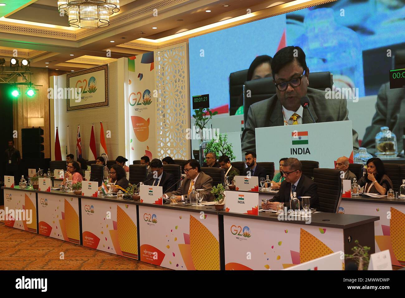 Chennai, India, 01/02/2023, G20 Summit 2023 Day 2 held in Chennai, “The ...
