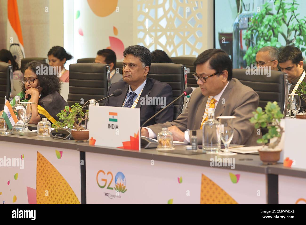 Chennai, India, 01/02/2023, G20 Summit 2023 Day 2 held in Chennai, “The ...