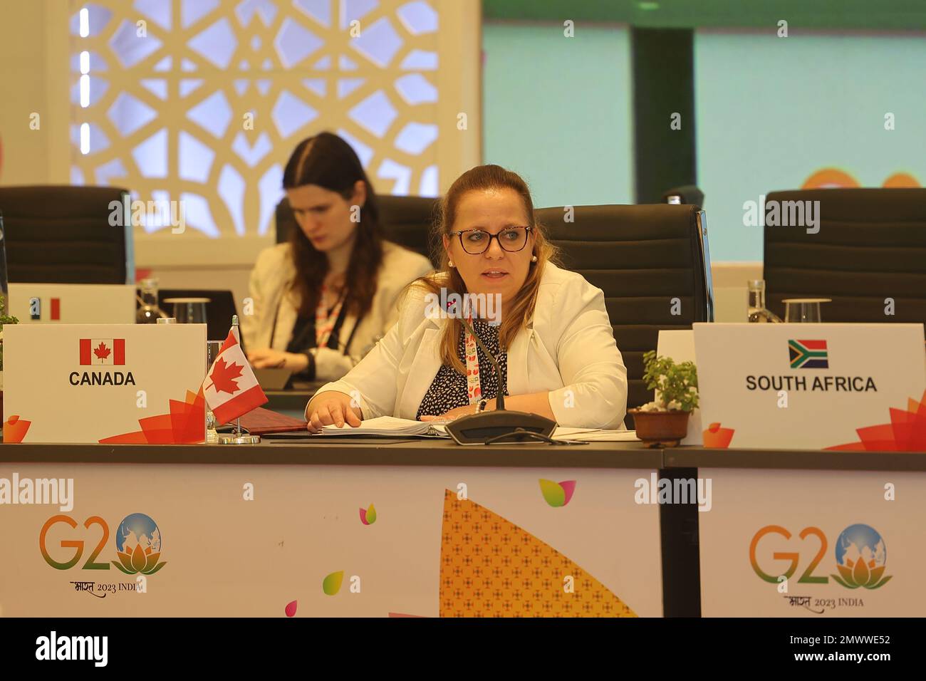 Chennai, India, 01/02/2023, G20 Summit 2023 Day 2 held in Chennai, “The ...