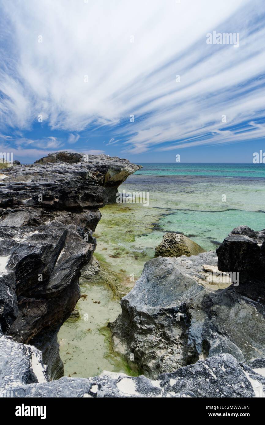 The Basin in North Rottnest Island Stock Photo - Alamy