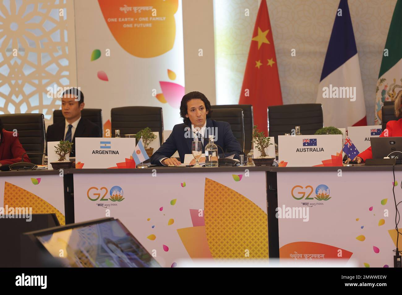 Chennai, India, 01/02/2023, G20 Summit 2023 Day 2 held in Chennai, “The ...