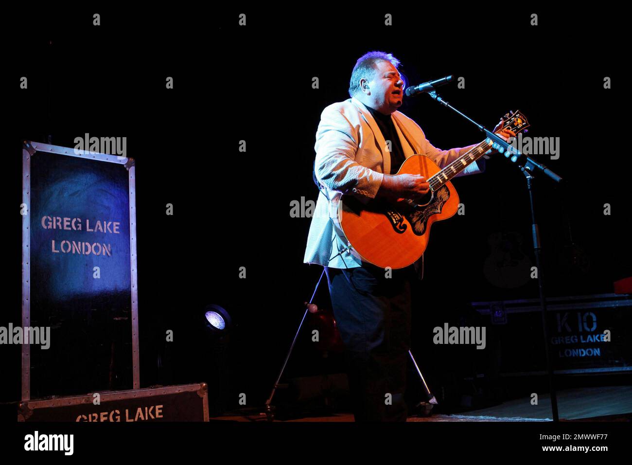 Greg Lake, singer, songwriter, bassist for legendary British rock bands ...