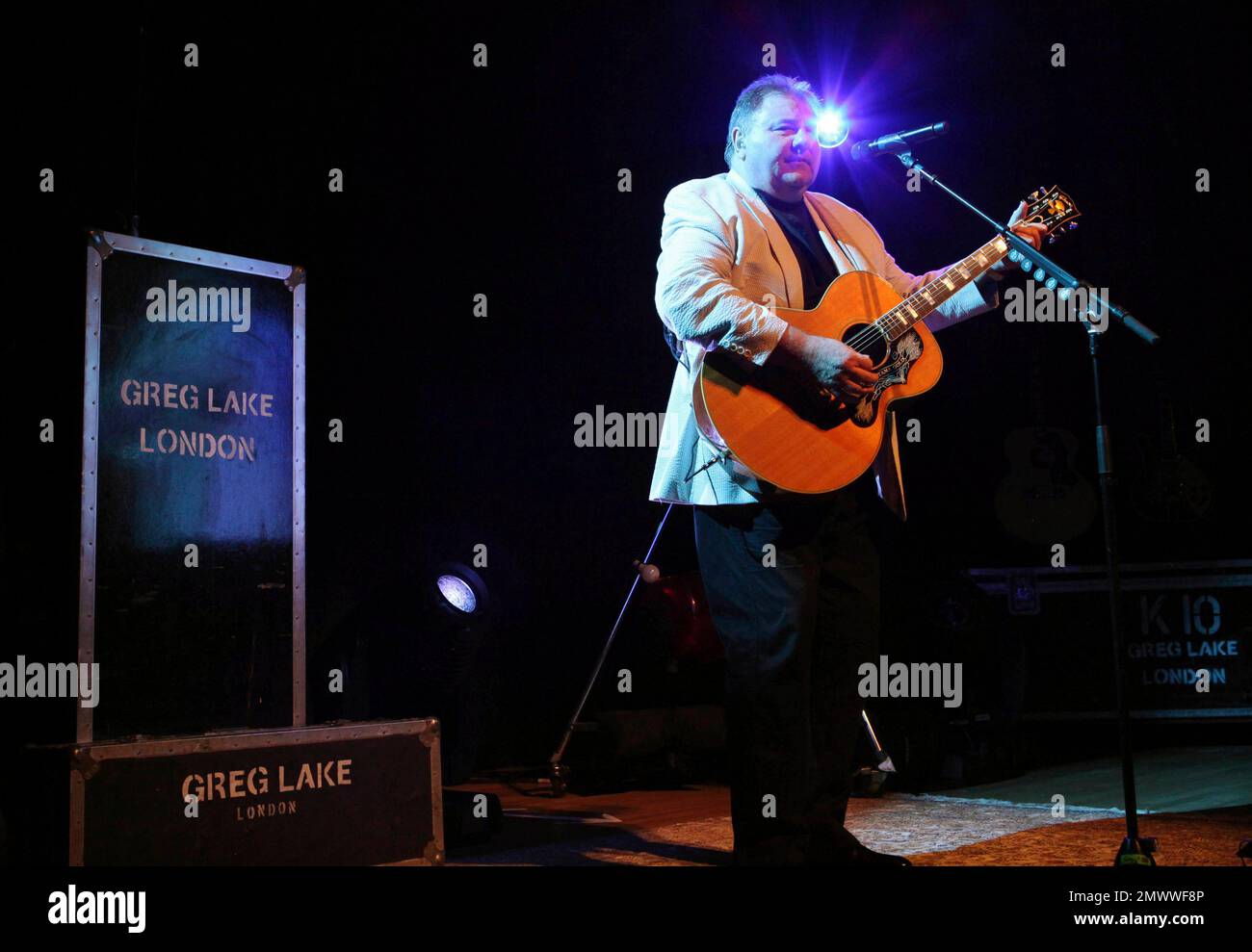 Greg Lake, singer, songwriter, bassist for legendary British rock bands ...