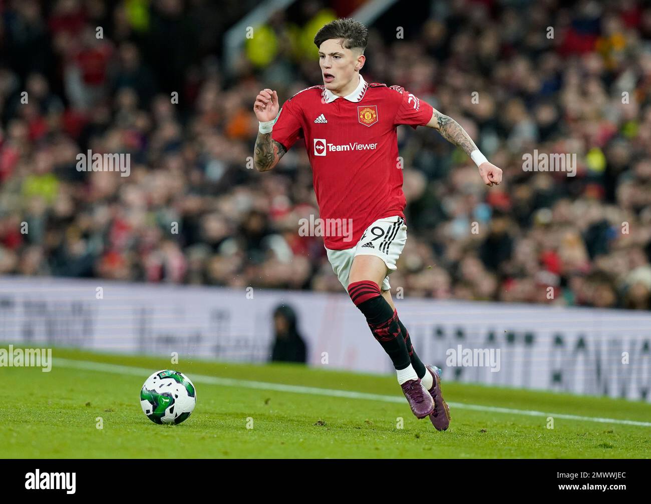 Garnacho february 2023 hi-res stock photography and images - Alamy