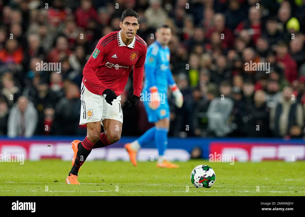Raphael varane old trafford hi-res stock photography and images - Alamy