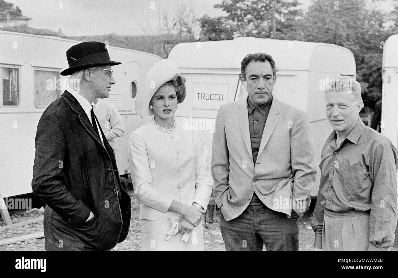 From left: German actor Richard Munch; Swedish actor Ingrid Bergman ...