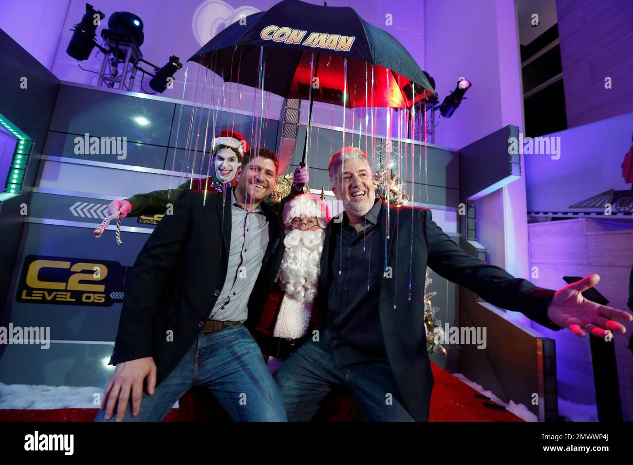 Seth Laderman, EVP and GM for Comic-Con HQ, and P.J. Haarsma seen at ...