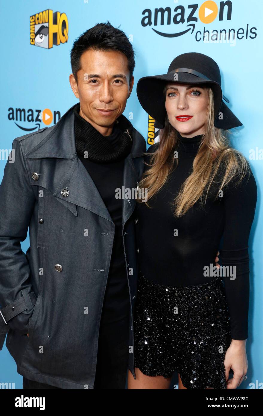 James Kyson and Jamee Kyson seen at the Lionsgate, Comic-Con HQ and ...